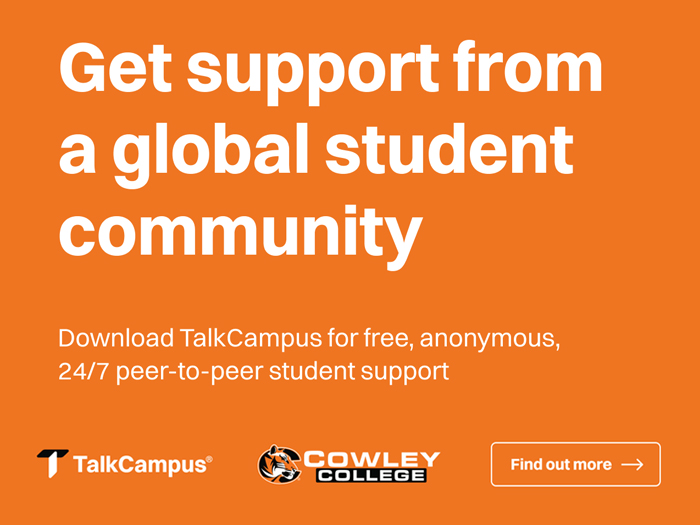 Cowley College launches TalkCampus